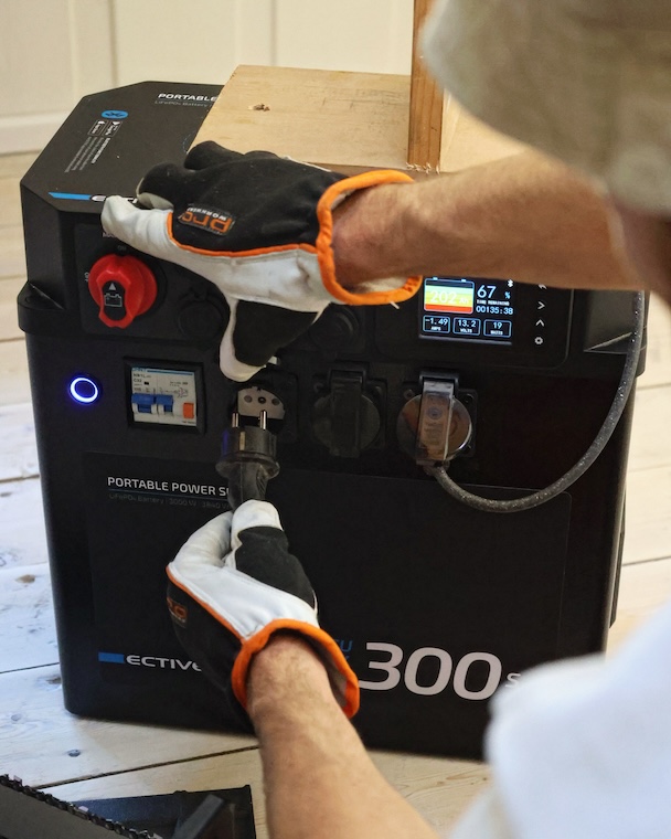 ECTIVE AccuBox 300S - tragbare Powerstation für Wohnmobile